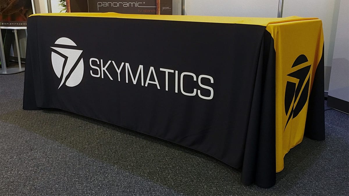 Everything you need to know about advertising table covers | PRINTitGO ...